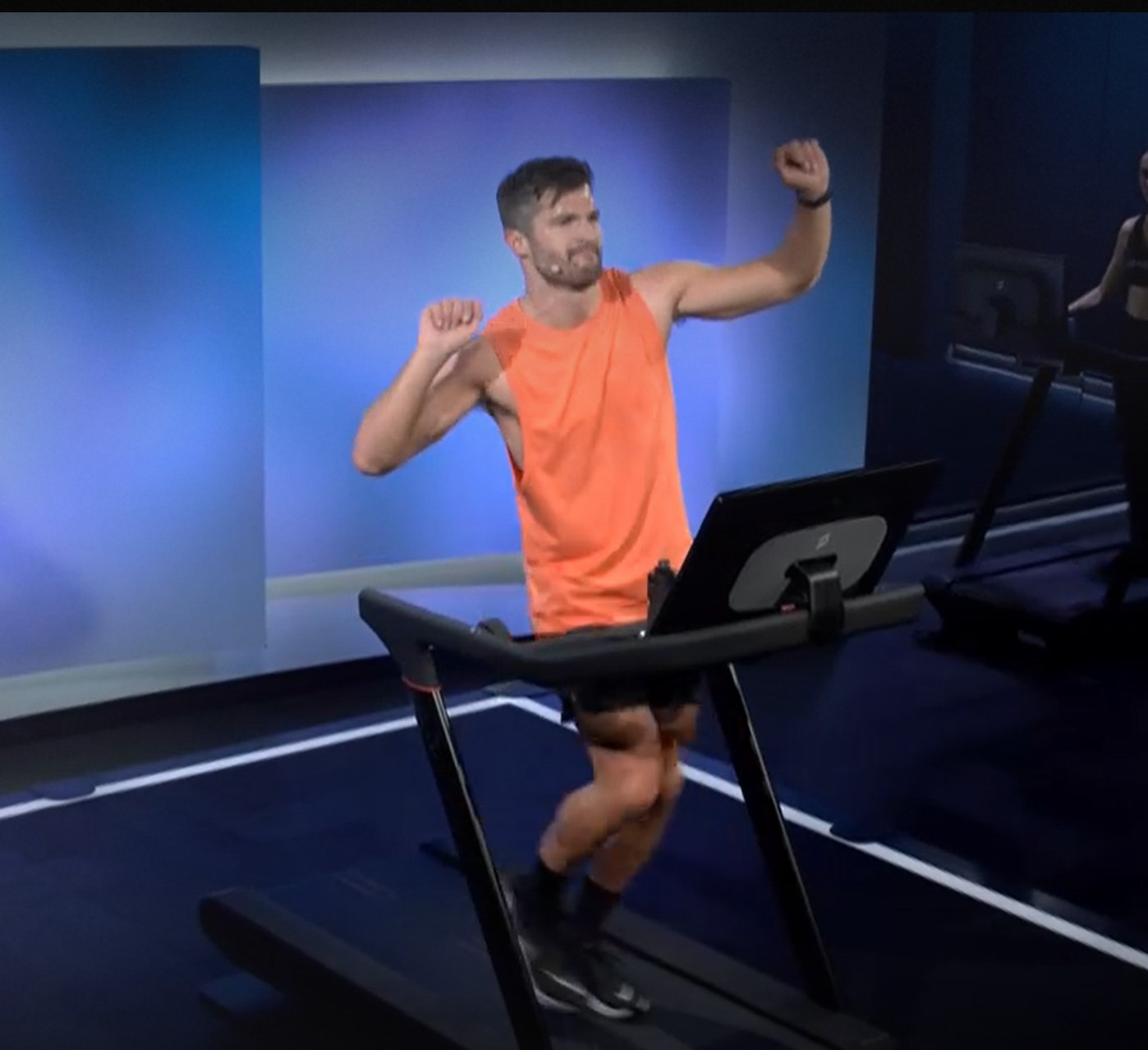 Jon Hosking struts his stuff in Peloton’s new signature series