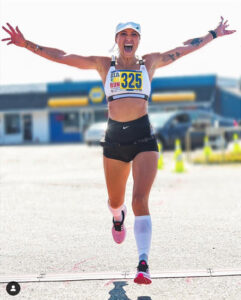 Selena Samuela runs her first ever marathon in Nova Scotia and was the ...