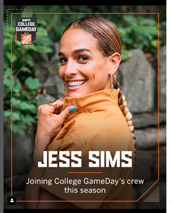 Jess Sims joins ESPN Game Day 2022-23 - The Clip Out