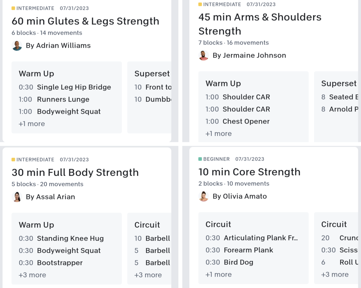 Peloton Gym Classes: Four New Classes Added to the App - The Clip Out