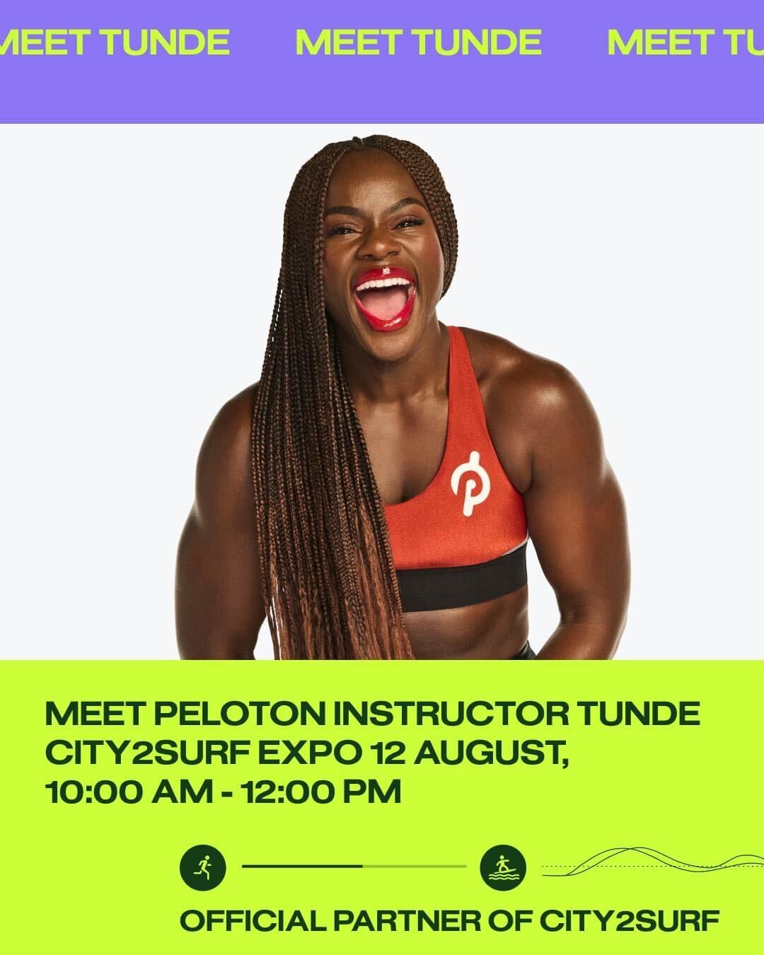 Tunde Headed Down Under for City2Surf Meet and Greet - The Clip Out