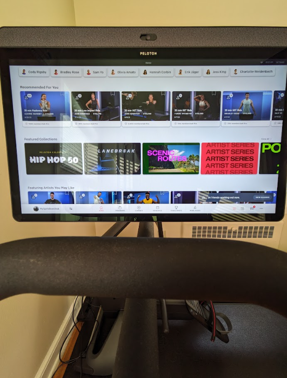 ICYMI: Peloton's Lanebreak Now in Featured Collections on Bike's Home ...