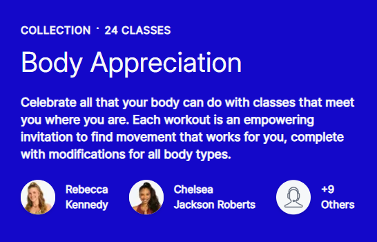 Peloton's New Body Appreciation Collection of Classes - The Clip Out
