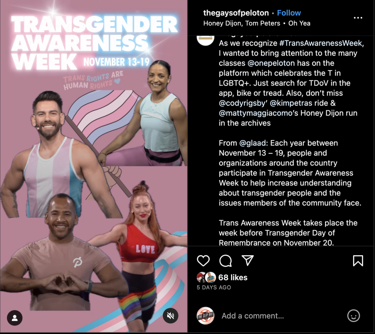 Transgender Awareness Week: Honoring Transgender Community
