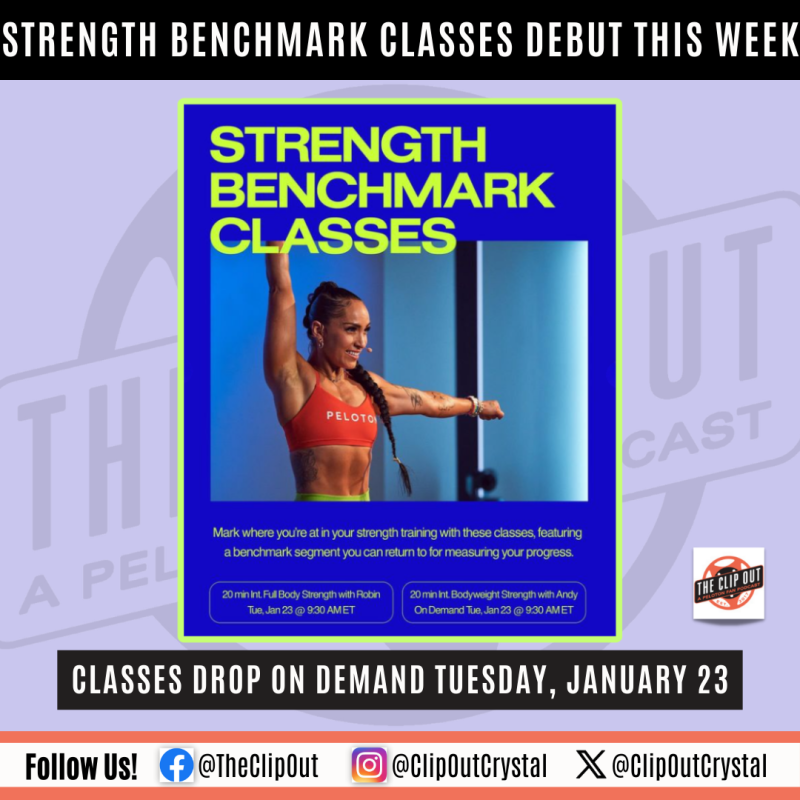 Peloton Adds Strength Benchmark Classes to the Schedule - The Clip Out