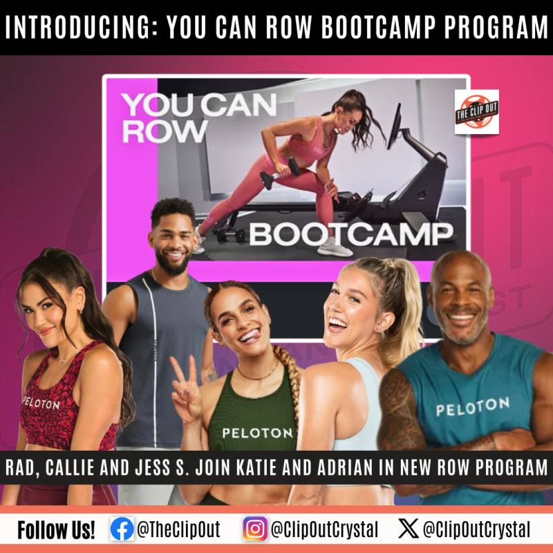 New Program Alert! Peloton's You Can Row Bootcamp - The Clip Out