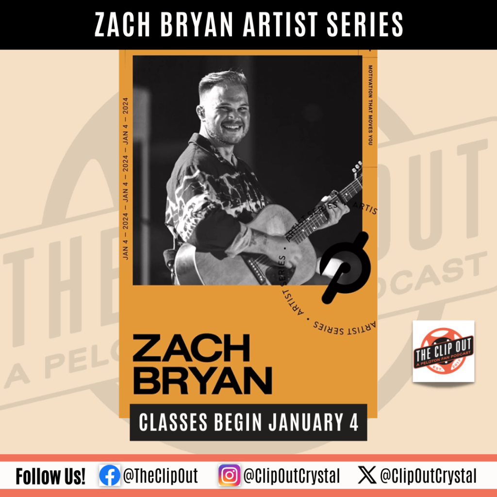 Peloton Launches First Artist Series Of 2024 With Country Artist Zach ...