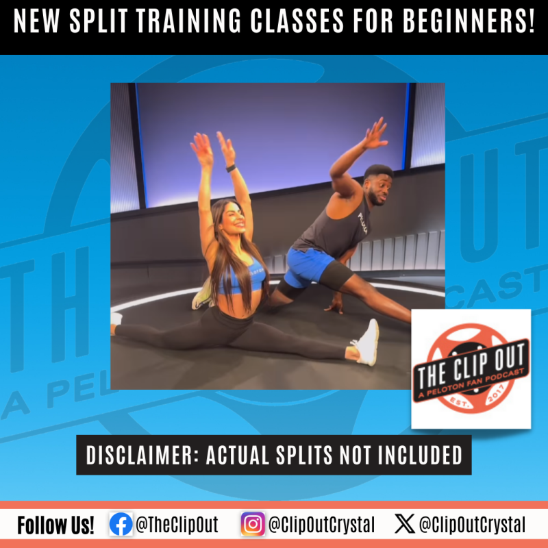 New Split Training for Beginners - The Clip Out
