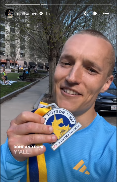 Matt Wilpers and Jeffrey McEachern Finish Boston Marathon - The Clip Out