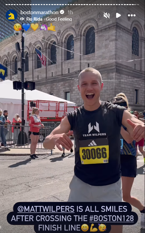 Matt Wilpers and Jeffrey McEachern Finish Boston Marathon - The Clip Out