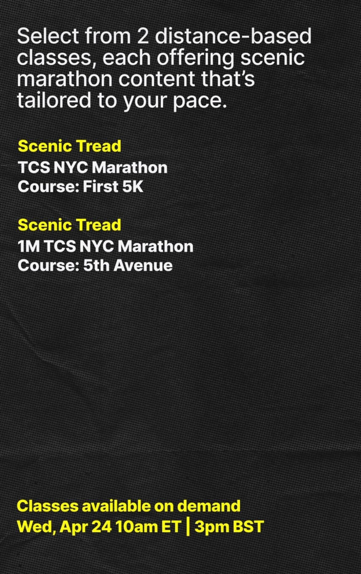 Peloton Introduces New TCS NYC Marathon Classes - Longest Ever!