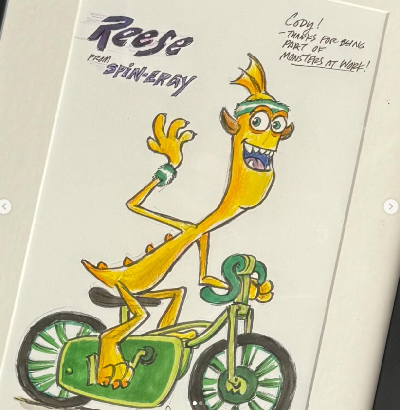Cody Rigsby Introduces His Monsters At Work Character - The Clip Out