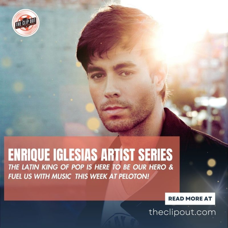 New Artist Series Drops - Enrique Iglesias - The Clip Out