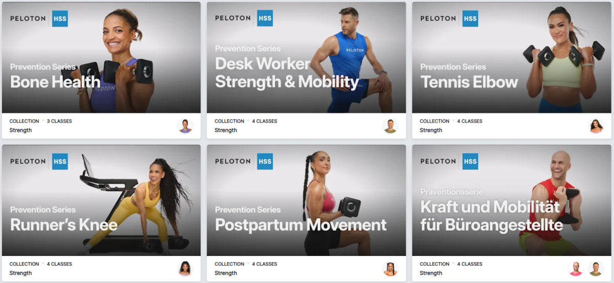 Peloton HSS Classes - The Clip Out