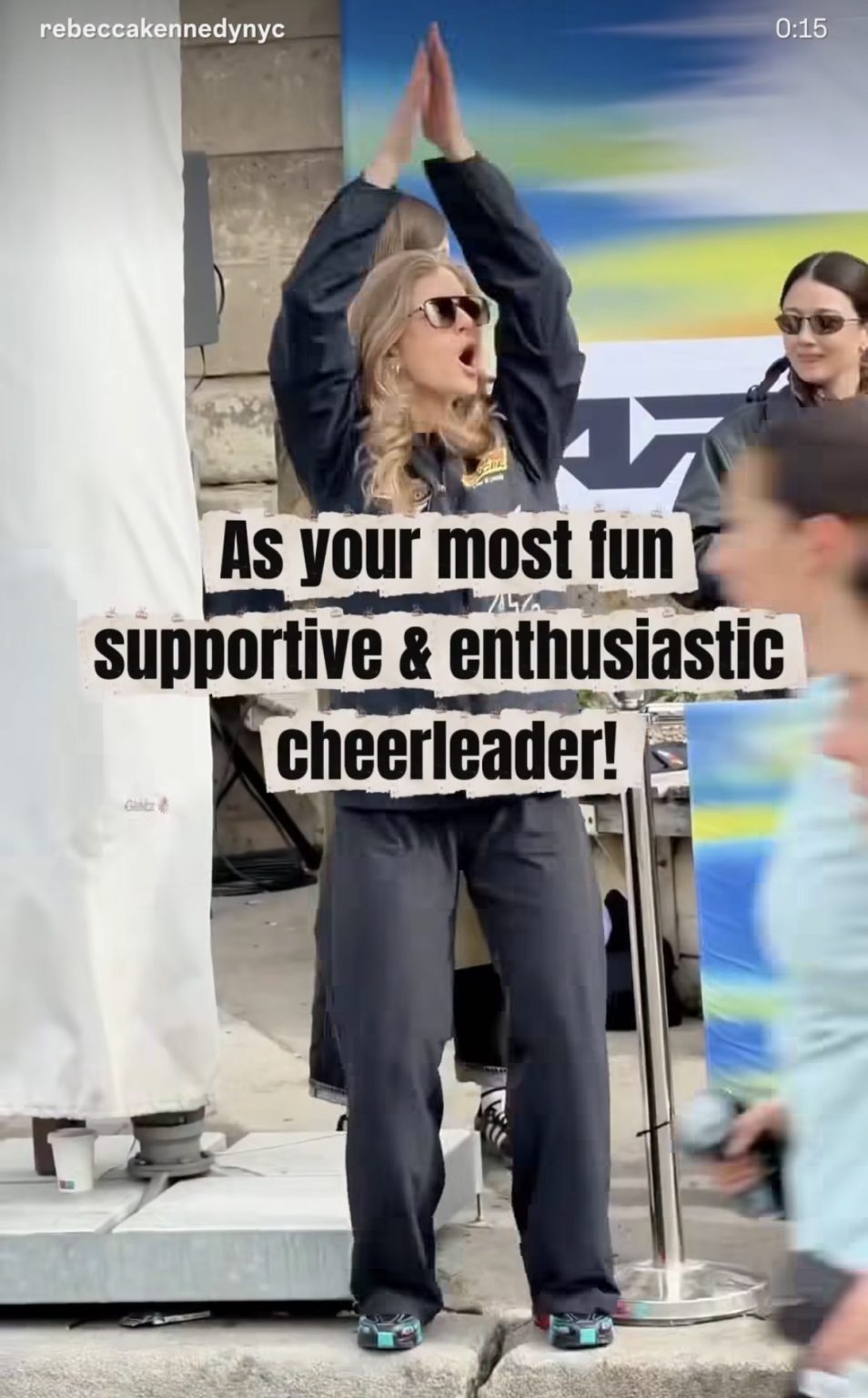Rebecca Kennedy Paris Marathon: Cheerleading for Salomon in a Winning ...
