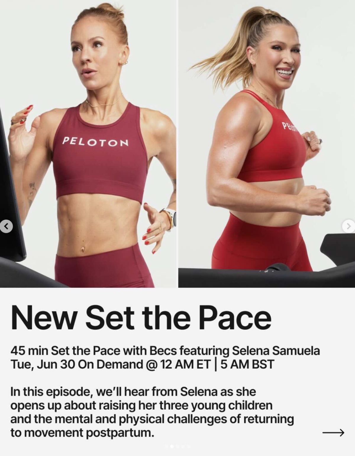 This Week at Peloton: Class Highlights and What's Next